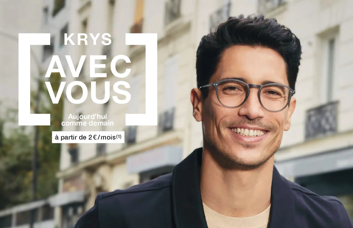 KRYS AVEC VOUS : votre magasin d'optique de proximité